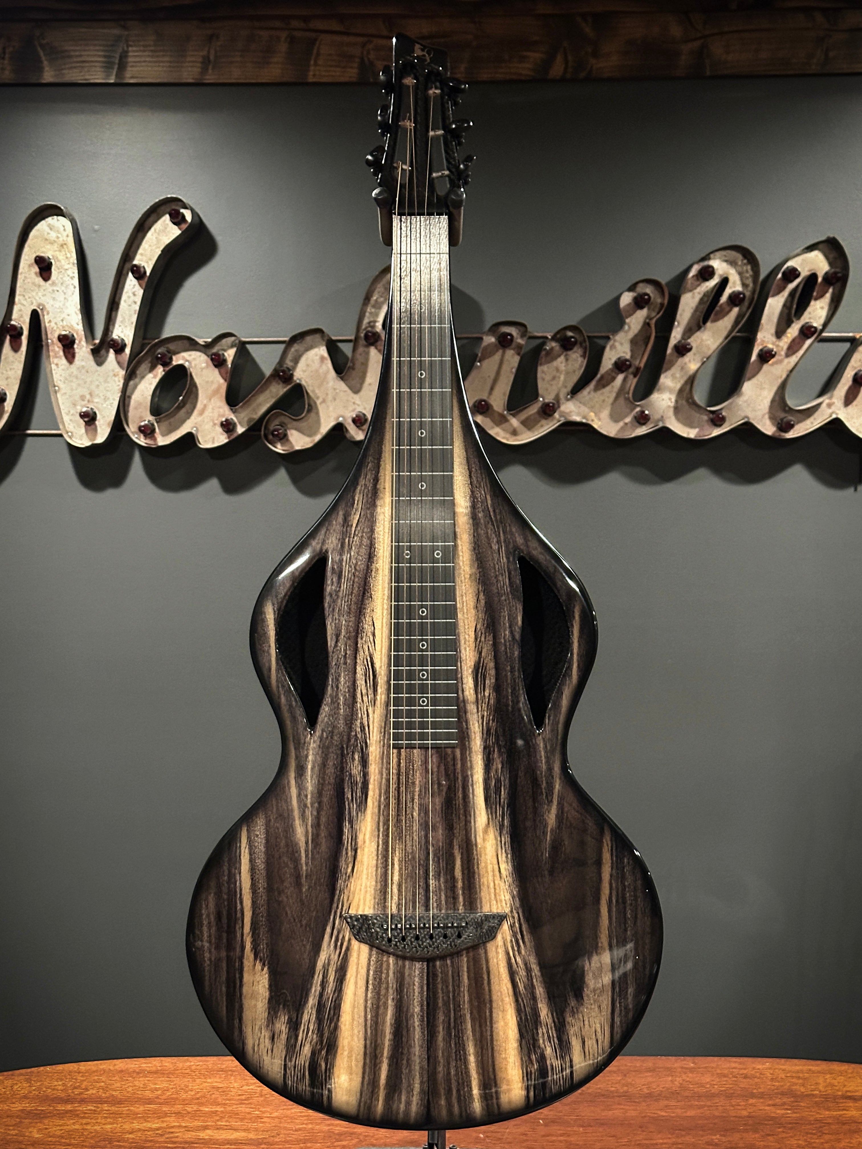 Emerald Guitars "Solace" Carbon Fiber Weissenborn-Style Lap Steel ...