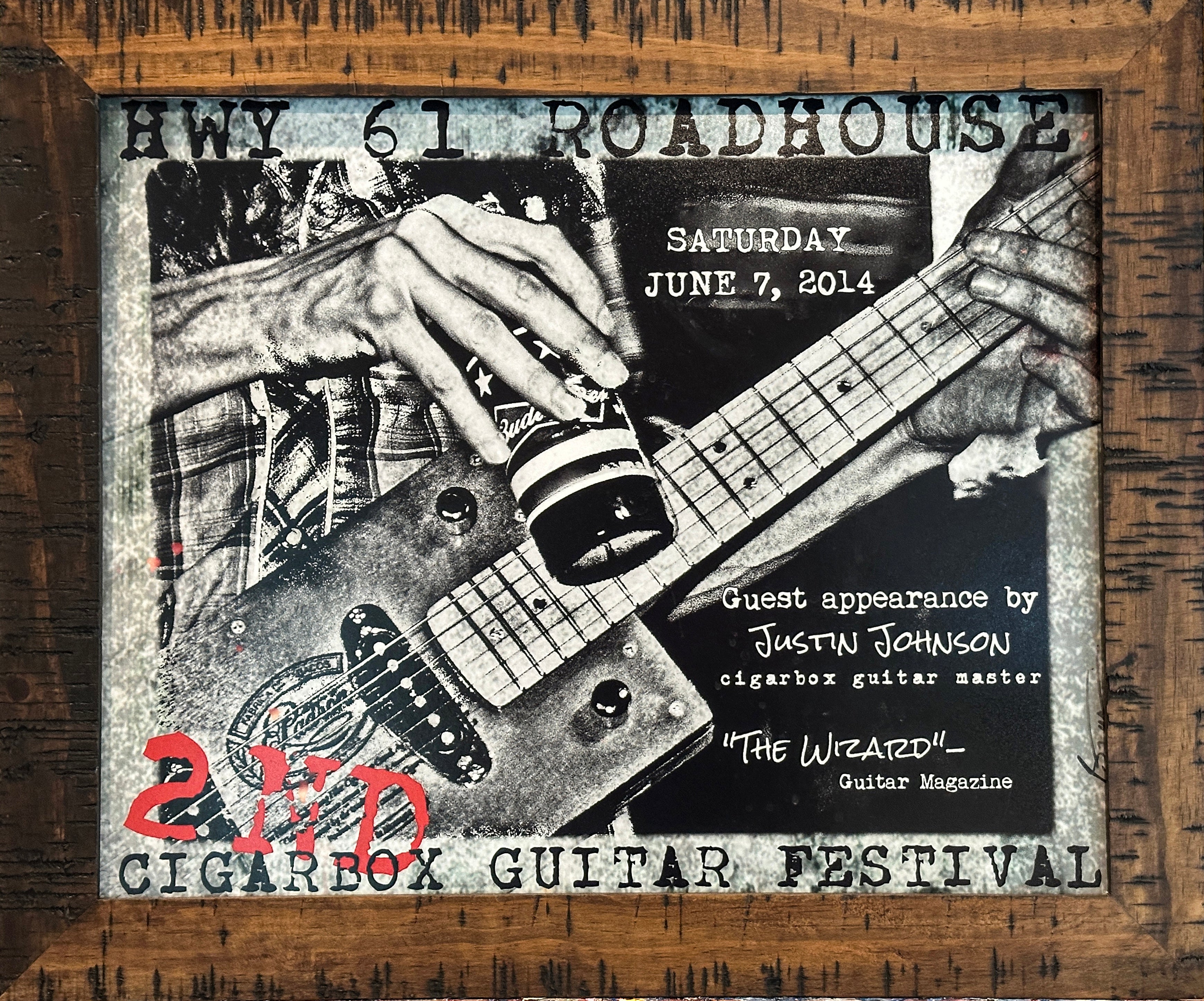 "Hwy 61 Roadhouse" – Framed Photographic Print – Justin Johnson ...